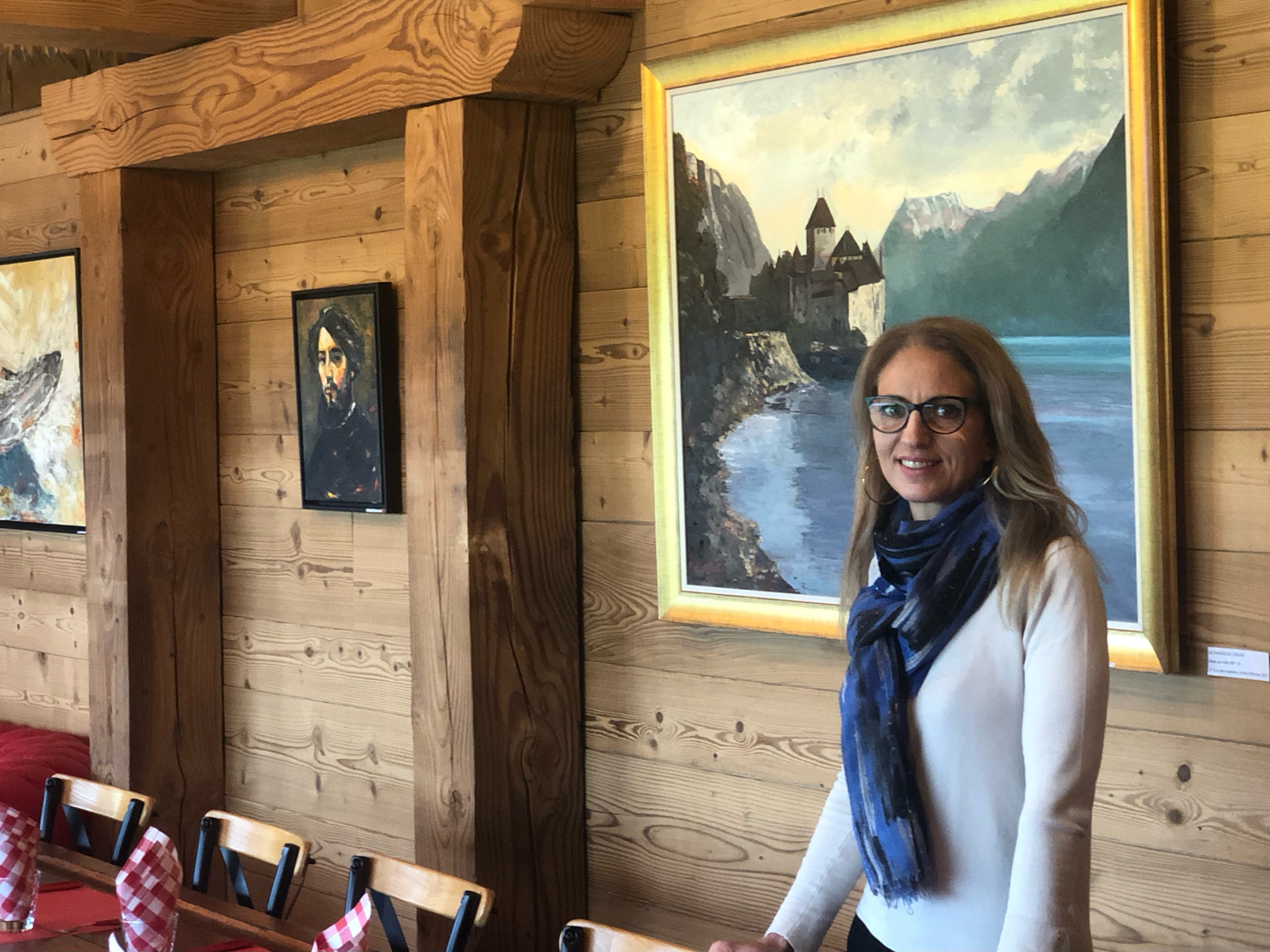 Sophie Bourgon, artiste peintre de renom - Fromagerie Napiot ...